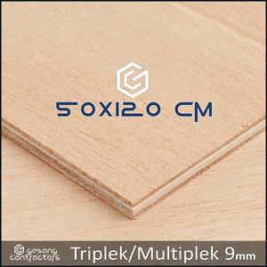 Jual Triplek 9mm 50x120 cm | Multiplek 9 mm 50 x 120 cm - Panjang 49cm ...