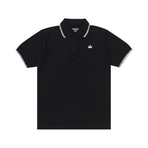 Promo Screamous Polo Shirt CROWN LINE WHITE BLACK - BLACK, XL - Kota ...