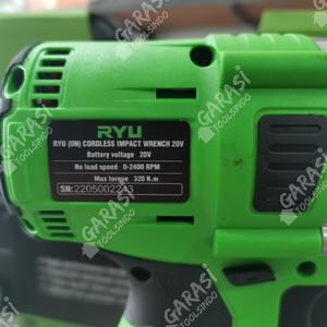 Jual NEW MESIN CORDLESS IMPACT WRENCH RYU RCG20V MESIN BUKA BAUT IMPACT ...