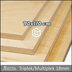 Jual Triplek 18mm 90x170 cm | Multiplek 18 mm 90 x 170 cm - Panjang ...
