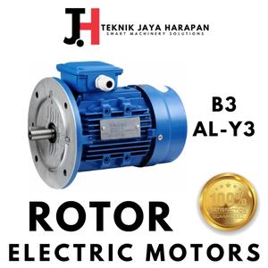 Jual DINAMO ELECTRIC MOTOR ROTOR AL 3000rpm 2-pole 100L 3KW/4HP 3PHASE 220/380V or 380/660V B3 ...