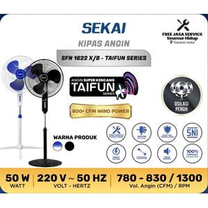 Jual SEKAI Kipas Angin Berdiri / Stand Fan 16 Inch Taifun Series - SFN ...