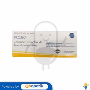 Jual PROSIX STRIP ISI 10 TABLET - Kab. Bekasi - Delica Apotek | Tokopedia