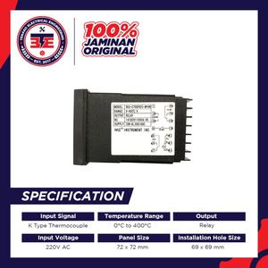 Jual REX-C700 Temperature Controller Output Relay - Kab. Malang - Diantama tools | Tokopedia