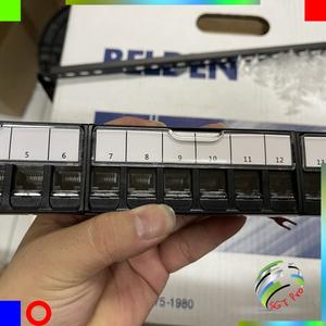 Jual Patch panel UTP Cat6 24 Port Belden 1 Giga included Modular Cat 6 ...