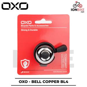 Jual Bell Sepeda OXO BL4 Copper 2 Arah Ting-Ting Suara Bunyi Double Bel ...