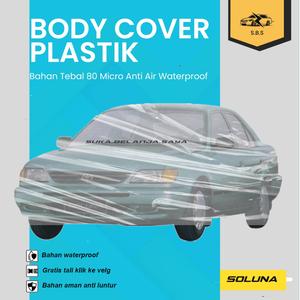 Jual Transparan Body Cover Mobil Soluna Sarung Mobil soluna/civic/civic ...