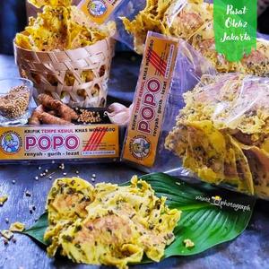 Jual Keripik Tempe Kemul Oleh oleh Khas Wonosobo Merk Popo - Jakarta ...