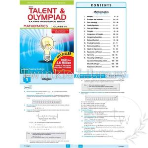 Jual BUKU FISIK BMA’s Talent & Olympiad Mathematics Class 7 8 9 - Exam ...