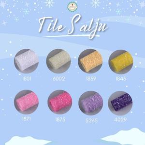 Jual AnekaBenang - [ Lembaran ] Tile Salju / Tule / Cellophane ...