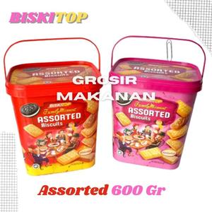 Jual G2R_ Biskuit Ember / Biskitop Assorted Berbagai Macam Biskuit ...
