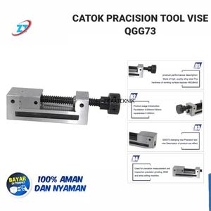 Jual Catok/Ragum QGG73 clamping vise Precision tool vise Best - Kota ...