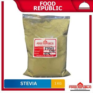 Jual Stevia Powder 1KG Bubuk Daun Manis Stevia Alami Organic Leaf ...