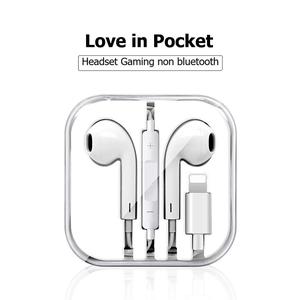 Jual headset Lightning iPhone 11 pro max 14 plus 13 pro max XR 7 plus 8 ...
