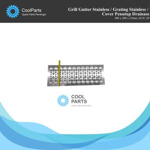 Jual PTR Grill Gutter Stainless/ Grating Stainless / Cover Penutup ...