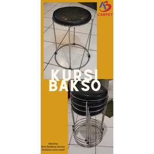 Jual KURSI BASO / KURSI STAINLESS STEEL OREO BULAT / KURSI BESI BULAT ...
