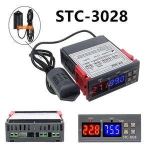 Jual STC-3028 Temperature & Humidity Thermostat & Hygrostat - 220VAC ...