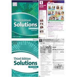 Jual Oxford Solutions (third edition) Elementary / Pre-Intermediate ...