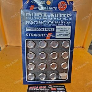 Jual Rays Duralumin Dura Lock & Nuts ORIGINAL L32 (Mur Baut Roda Racing ...