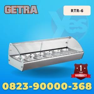 Jual SHOWCASE WARMER GETRA RTR 6 ETALASE PENGHANGAT MAKANAN ORIGINAL ...