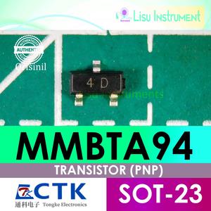Jual TKMMBTA94 400V 200mA Transistor (PNP) 4D MMBTA94 SOT-23 CTK ...