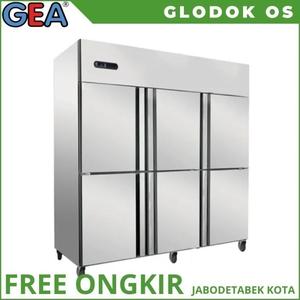 Jual Upright Chiller Gea Urc-1800-6d Kulkas Stainless Restoran Original ...