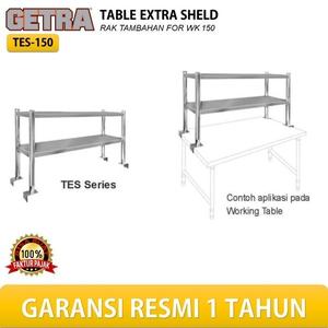 Jual GETRA TES-150 RAK MEJA STAINLESS / KNOCK DOWN TABLE EXTRA SHELF WK ...