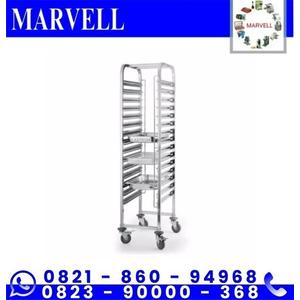 Jual GETRA GNT-15 TROLLEY GASTRONOM BAKERY PAN STAINLESS GARANSI RESMI ...