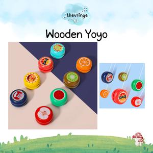Promo Yoyo Kayu Mainan Anak mainan tradisional yoyo - Karakter kuning ...