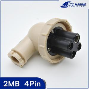 Jual IMPA 792804 Marine Watertight Plug 4 Pin Steker Kedap Air 2MB ...