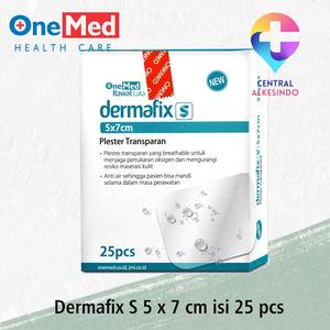 Jual Dermafix S 5X7 Onemed Plester New Isi 25 Pcs Central Alkesindo ...