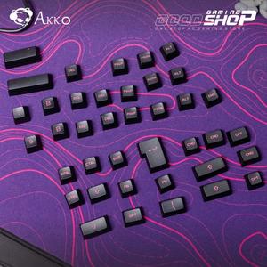 Jual Ready Akko Black & Rose 197-Key ASA Profile - Keycap Set - Kota ...