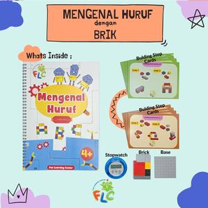 Jual Buku Anak Mengenal Huruf Usia 4Tahun, Mainan Lego, Media Brik ...
