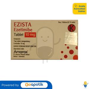 Jual EZISTA 10 MG BOX 30 TABLET - Kota Surabaya - Apotek Duta Farma II ...