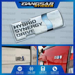 Promo emblem hybrid / emblem sticker hybrid / sticker logo hybrid ...