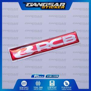 Jual Emblem logo rcb / emblem timbul rcb / sticker rcb / stiker logo ...