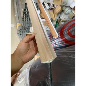 Jual (GT2) list tembok pvc lebar 3cm putih polos, coklat, motif kayu ...