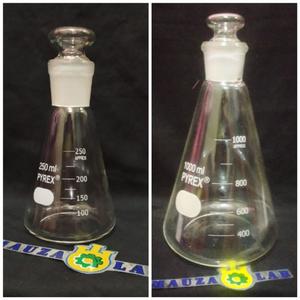 Jual Erlenmeyer 250ml,300ml,ml dan 1ml pyrex asah+tutup 29/32 - Jakarta Selatan - NexMedis ...
