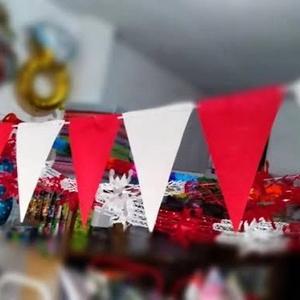 Jual LGS Bendera segitiga merah putih / Bendera umbul umbul dekorasi 17 Agustus - Kota Bogor ...