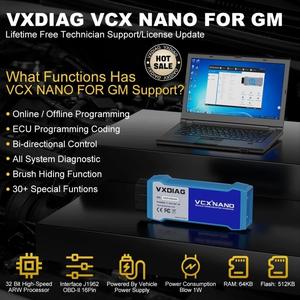 Jual VXDIAG VCX NANO for GM WiFi Car OBD2 Diagnostic Tool J2534 ...