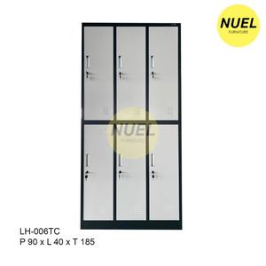Jual PTR Loker Besi / Locker Besi / Kabinet Besi / Loker Besi 6 Pintu ...