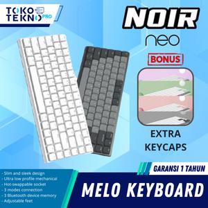 Jual WNS - 627 NOIR NEO MELO KEYBOARD MECHANICAL LOW PROFILE WIRELESS ...