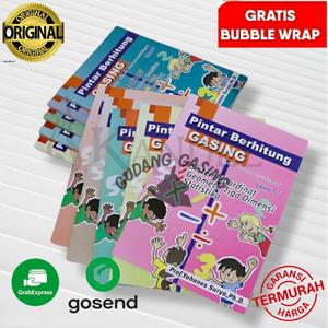 Jual DCS - BUKU PINTAR BERHITUNG GASING VOL. 1-10 (FREE BUBLE WRAP ...