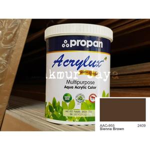 Jual Acrylux Sienna Brown Propan Cat Duco Besi Kayu Water Based ...