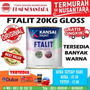 Jual CAT FTALIT GLOSS 20KG SEMUA WARNA KANSAI F TALIT PAIL - Jakarta ...