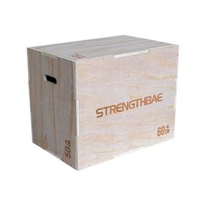 Jual 3 in 1 Plyo Box STRENGTHBAE Crossfit Wooden and Soft Plyometric ...