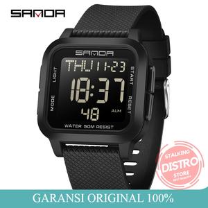 Jual Jam Tangan SANDA 2194 Jam Tangan Pria Digital Sport EL Backlight ...