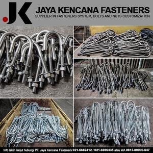 Jual Anchor Bolt J / Angkur M20 x 500 mm (ST37 / ST41 / S45C) - Kota ...