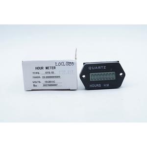 Jual HourMeter SYS-1D AC 100 - 250V Quartz LCD 5 Digital Generator ...