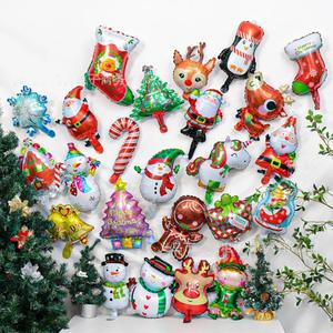 Jual Balon Foil Natal Mini / Balon Merry Christmas Mini Aneka Karakter ...